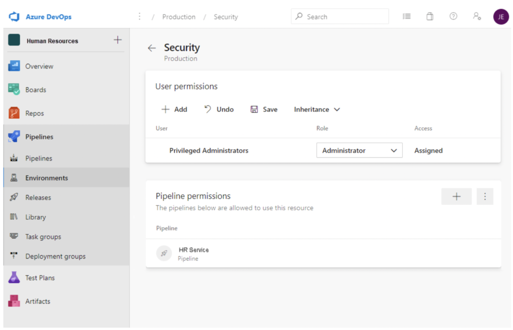 Azure DevOps Services for Government: Access Control - Applied ...