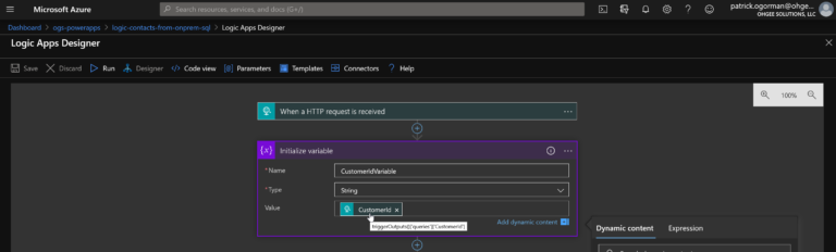 Using An Azure Logic App To Query Data In An On Premises Sql Server Database Applied