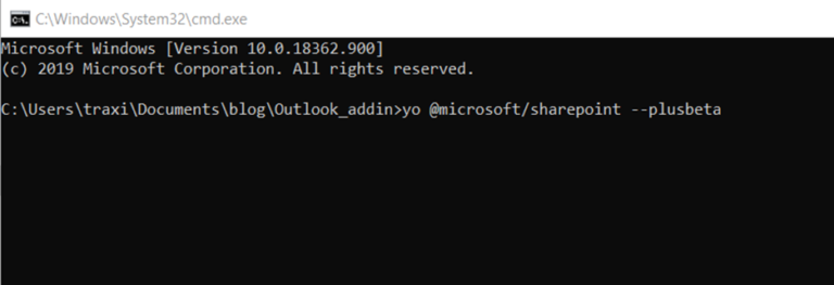 Using Sharepoint Framework To Build Office Add Ins Applied Information Sciences