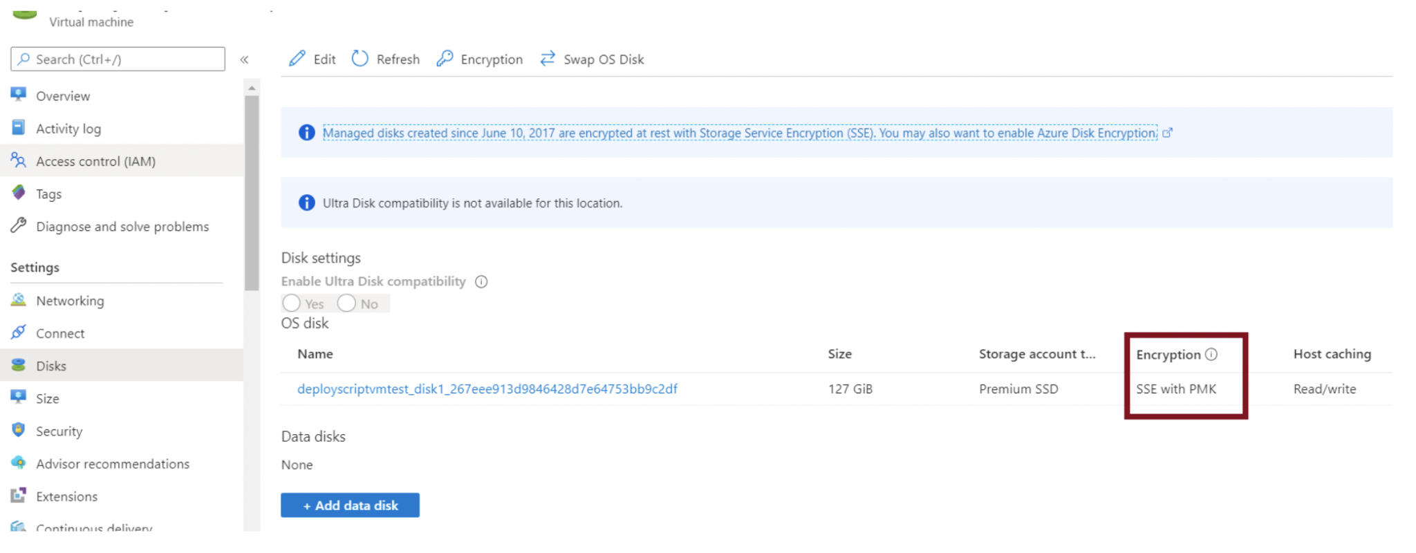 Azure Vm Disk Encryption Using Deployment Scripts In Arm Templates Applied Information Sciences