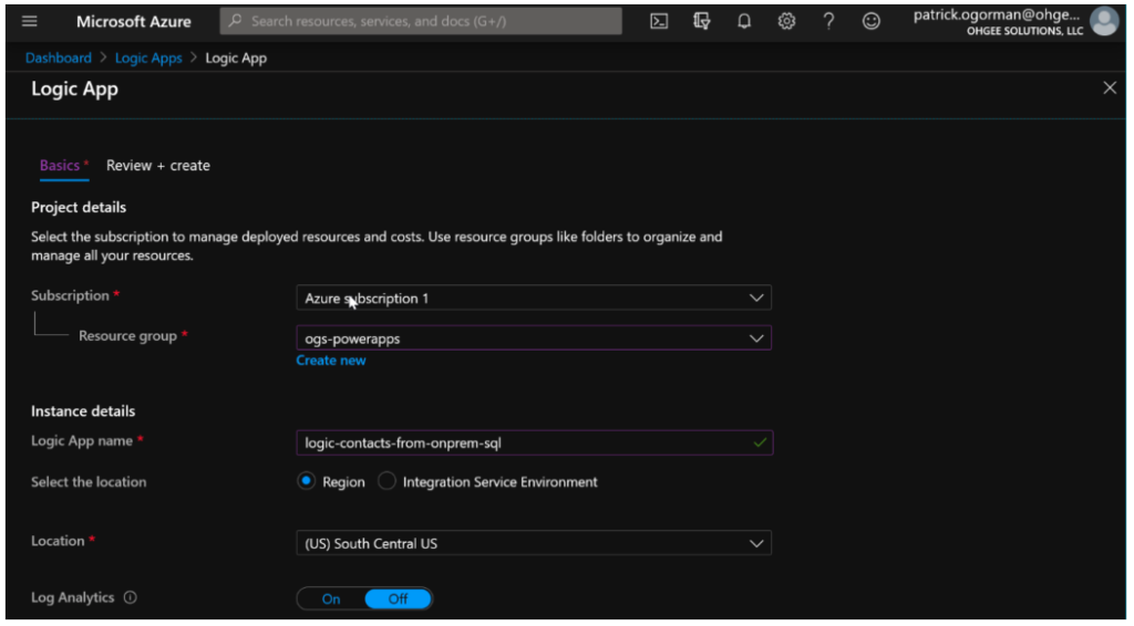 Using An Azure Logic App To Query Data In An On Premises Sql Server Database Applied