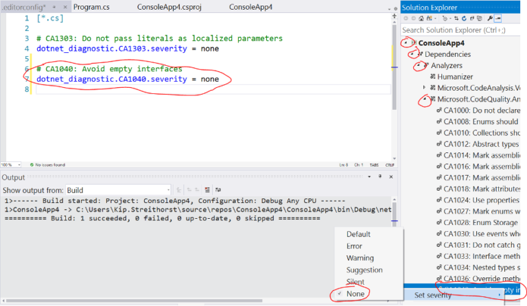 Best Practices: Starting a New C# Project - Applied Information Sciences
