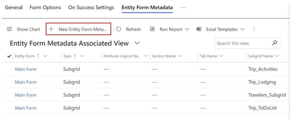 Power Apps Portals Adding Related Subgrids Applied Information Sciences