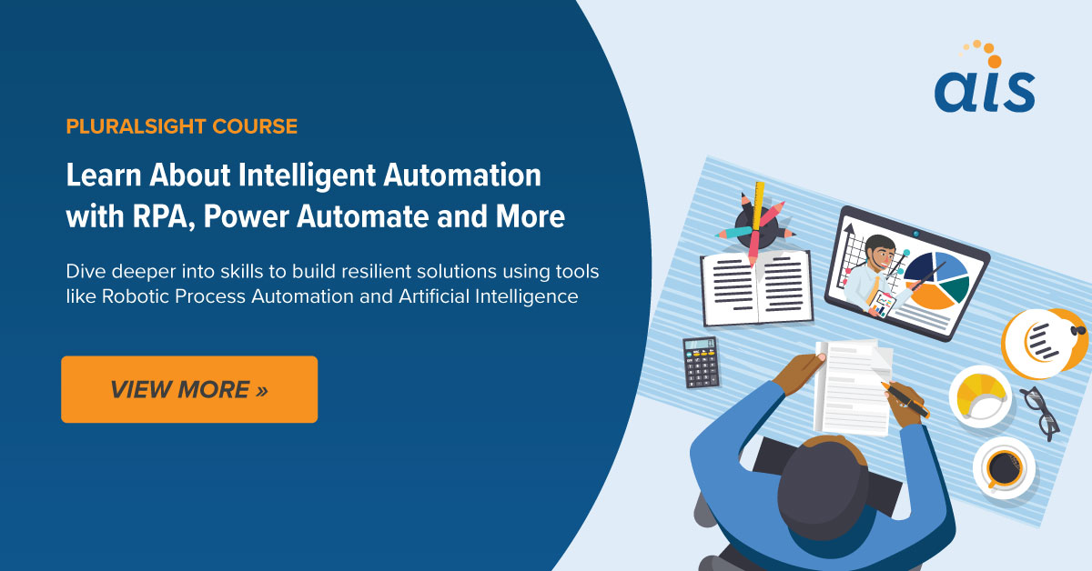Pluralsight Course: Intelligent Automation, RPA and beyond with Power ...
