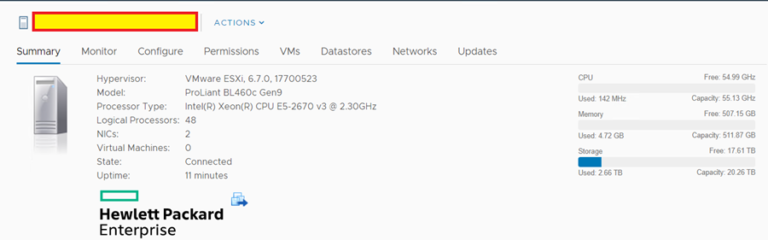 How to Upgrade a VMware ESXi Host - Applied Information Sciences