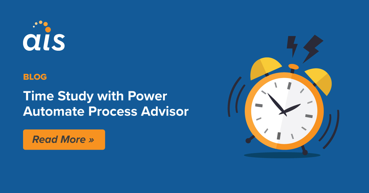 Time Study with Power Automate Process Advisor - Applied Information ...