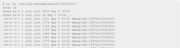 Understanding Pstore: Linux Kernel Persistent Storage File System ...