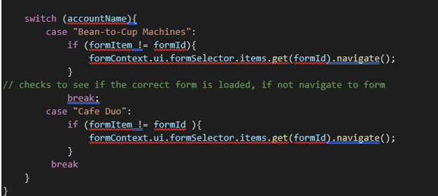 Dynamics 365 Navigating Between Forms Using Javascript Applied Information Sciences