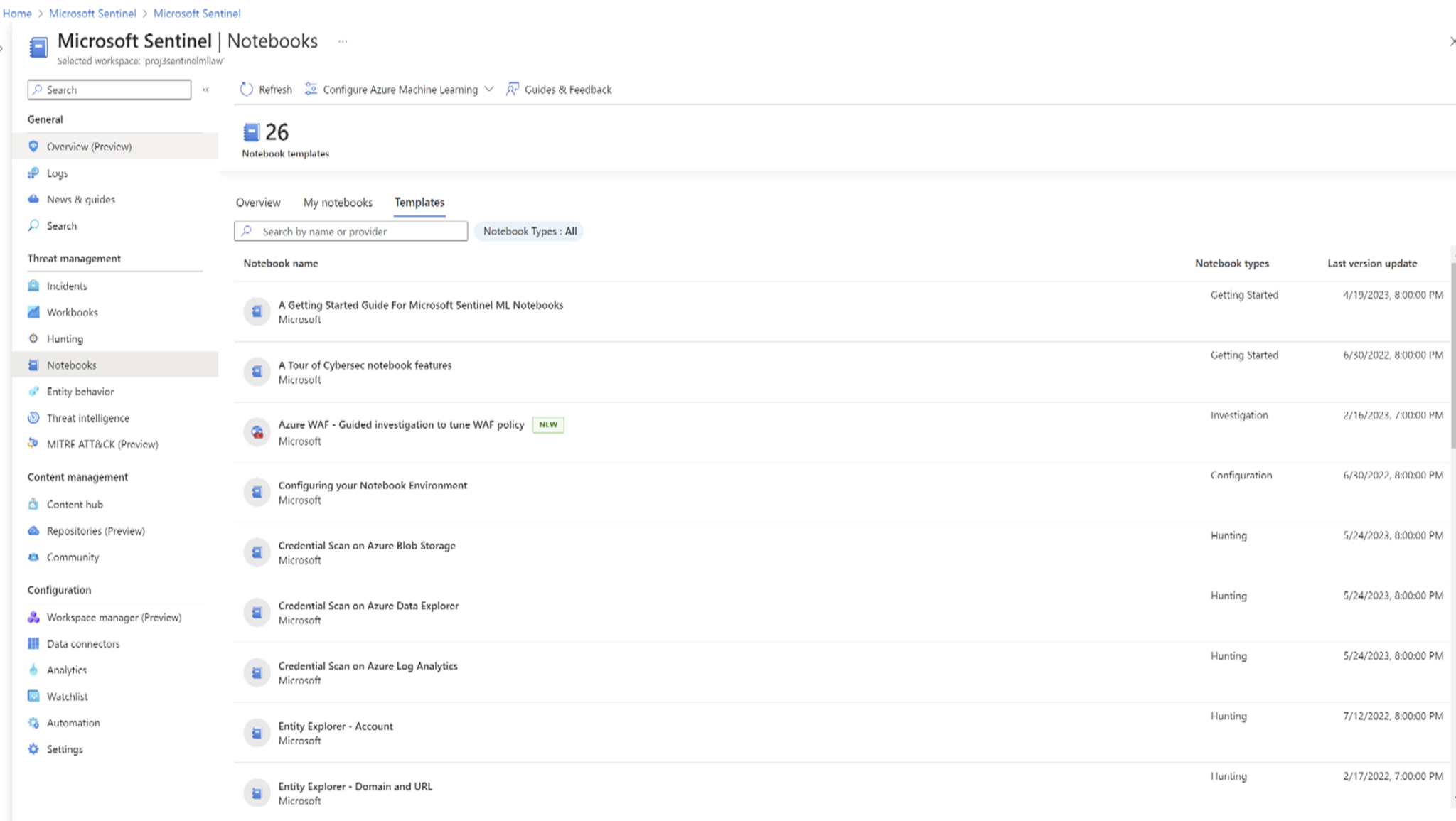 Modernizing Security Workflows with Sentinel Machine Learning (ML) Fusion Notebooks - Applied ...